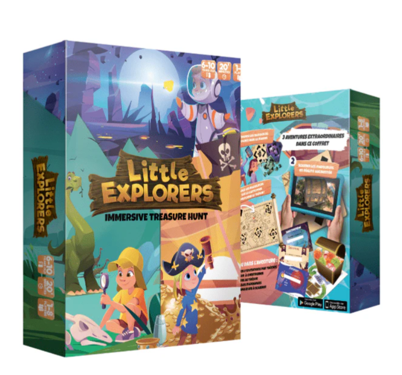 Little Explorers AR Immersive Treasure Hunt Board Game | 3 Adventures ...