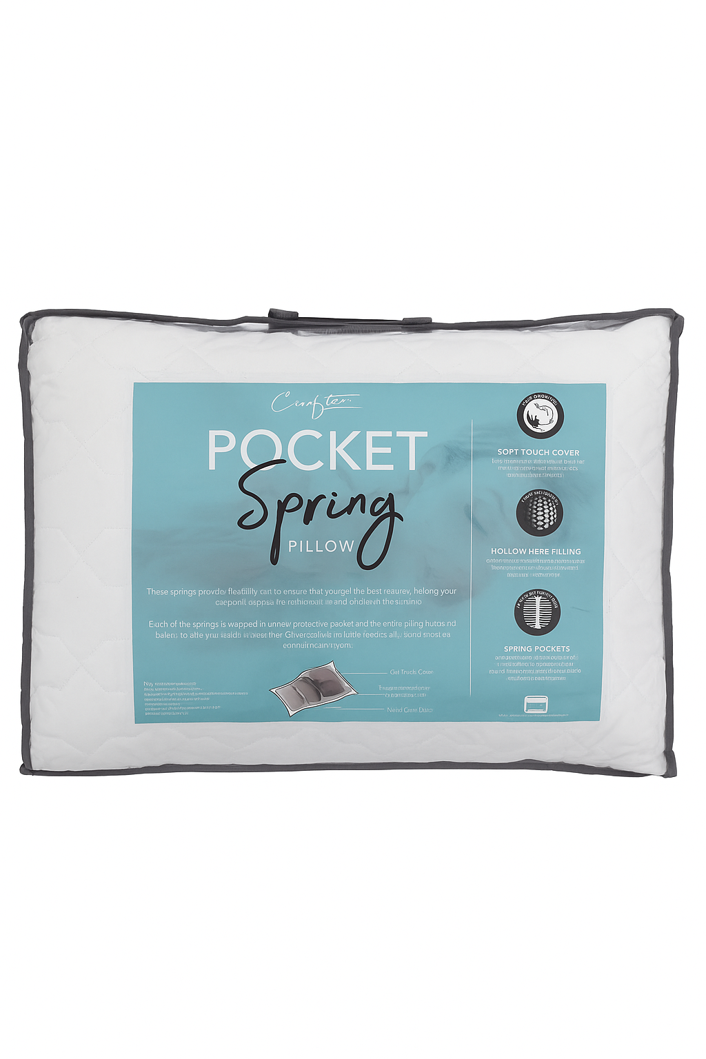 Comfytex Pocket Spring Pillow – Stock Outlet