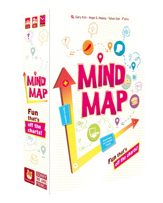 Mind Map Party Board Game | Fun Word Association & Deduction Game | 4 ...