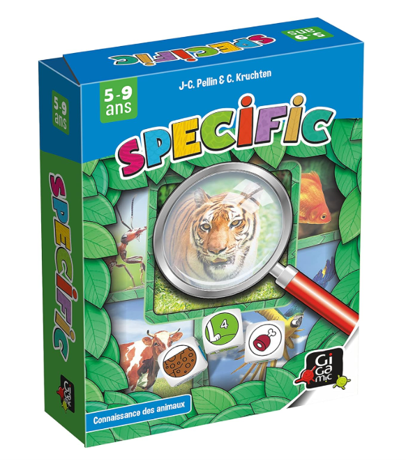 Specific Board Game by Gigamic | Educational Animal Observation Game f ...